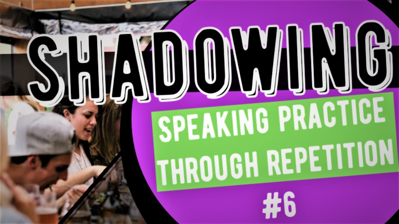 American English Shadowing Speaking Practice | Restaurant Dialogue ...