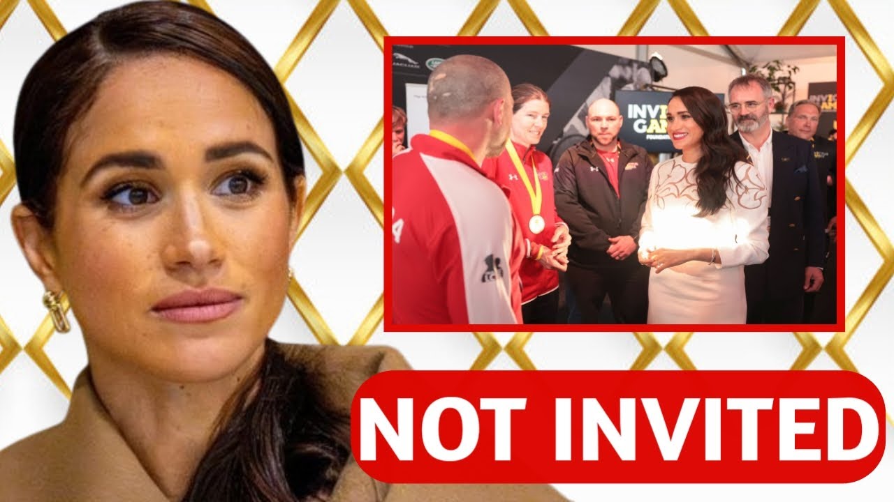 Meghan Takes Huge Blow as She is Dropped from Invictus Games Finals - YouTube