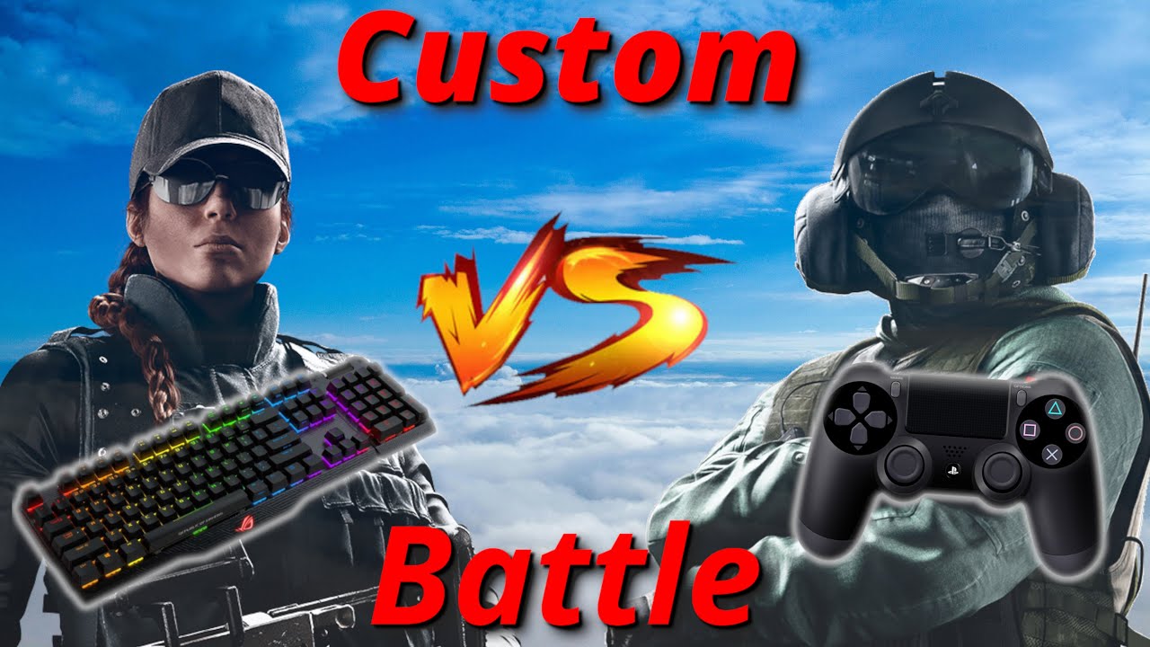 Controller On Pc | Keyboard vs. Controller - Rainbow Six Siege - YouTube