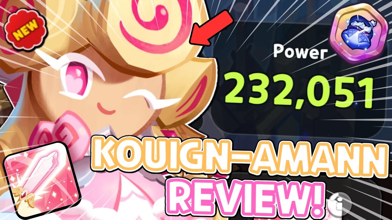 "QUEEN" OF ATK-SPD! Kouign-Amann Cookie Review! | Cookie Run Kingdom ...