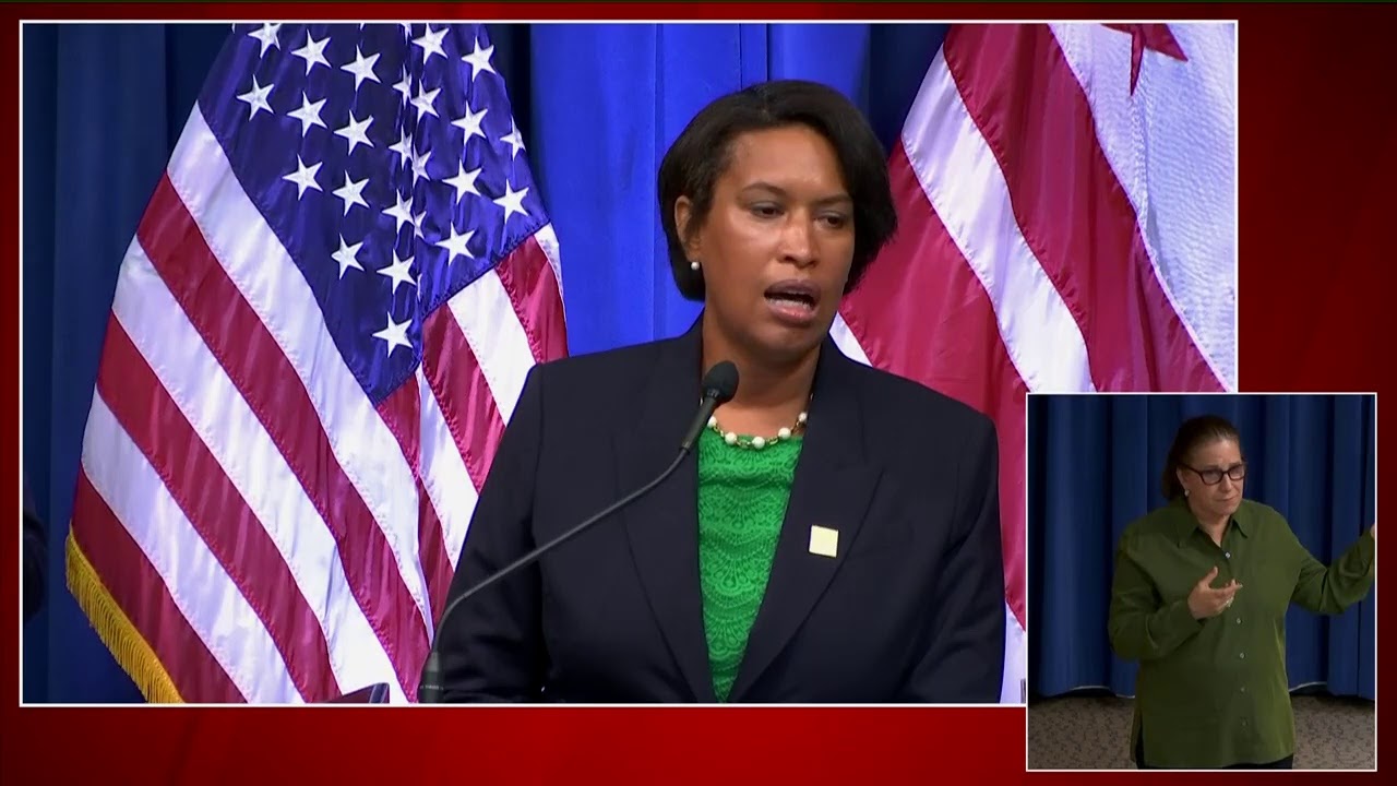 DC Mayor Bowser Presser: Fatal shooting of 18-year-old Deon Kay by DC ...