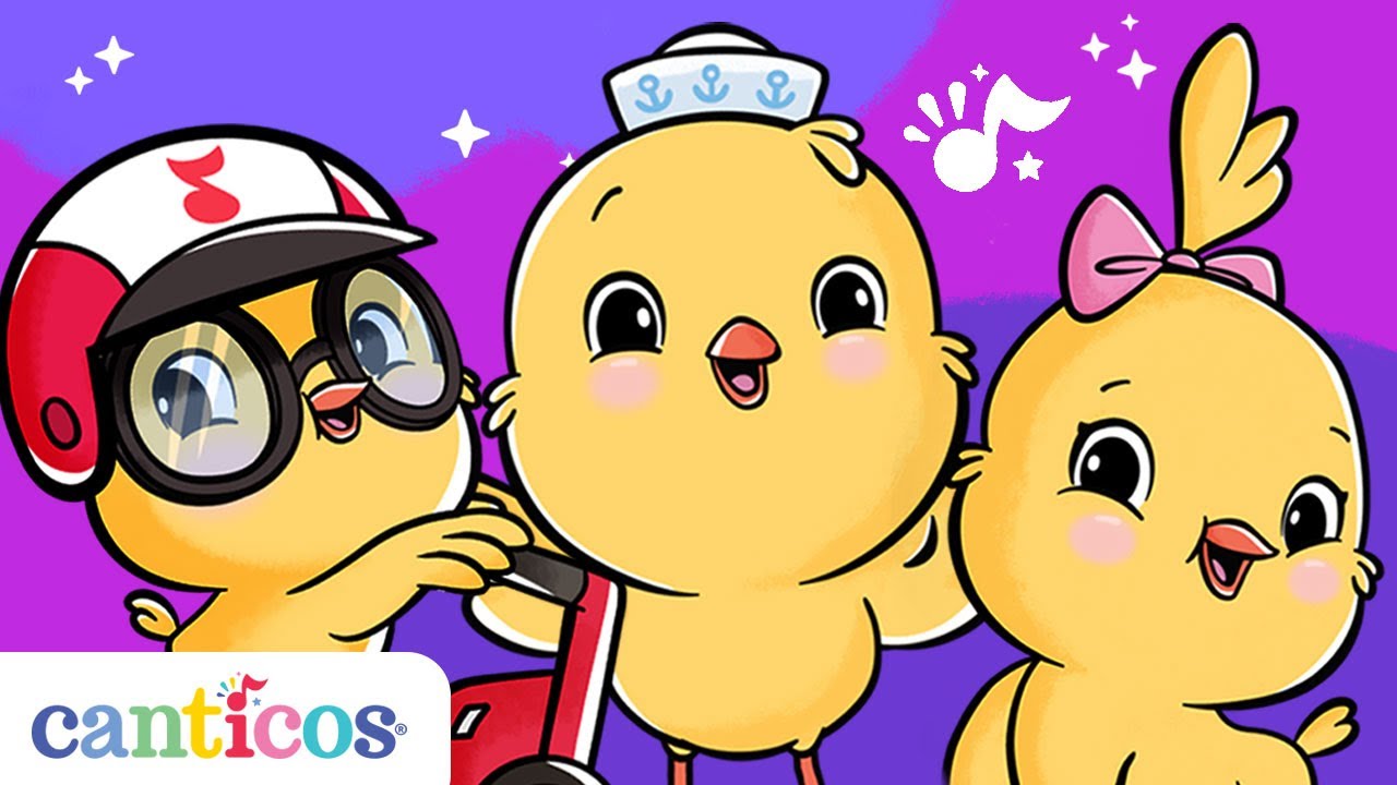 Canticos | Three little chickies! | Songs Starring Nicky, Kiki & Ricky ...