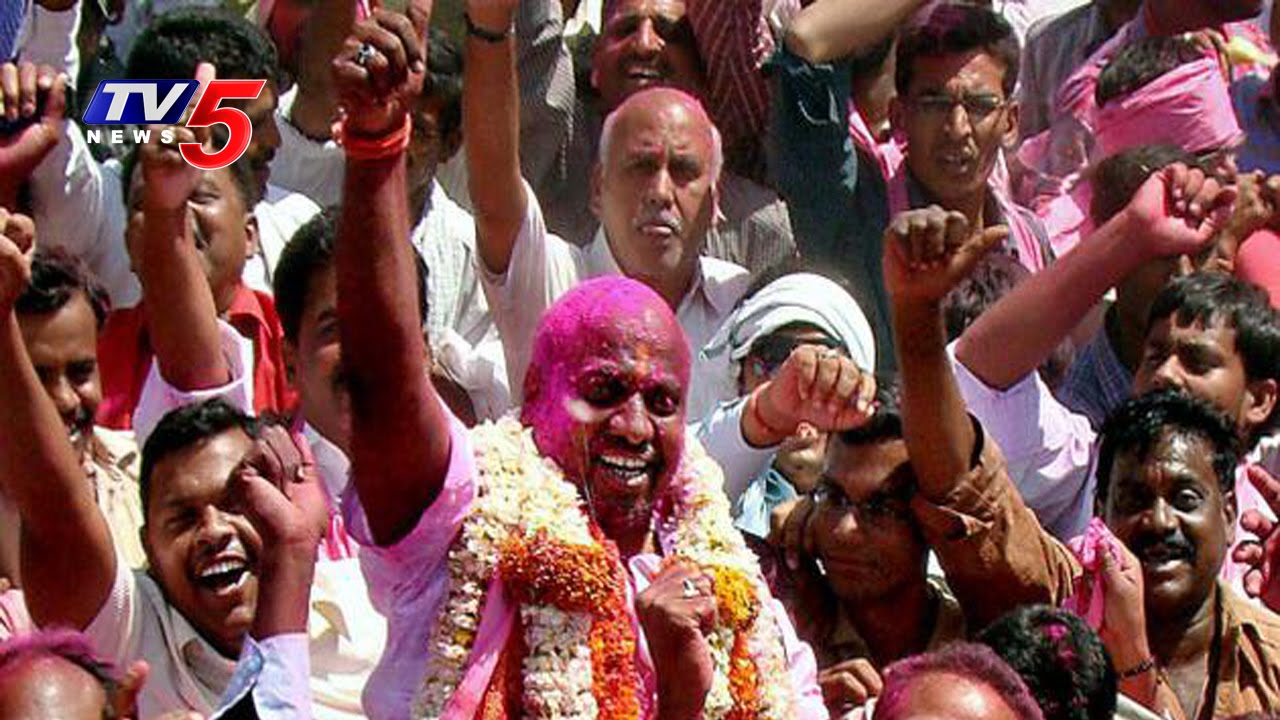 TRS Party Won Total Seats | Cantonment Elections : TV5 News - YouTube