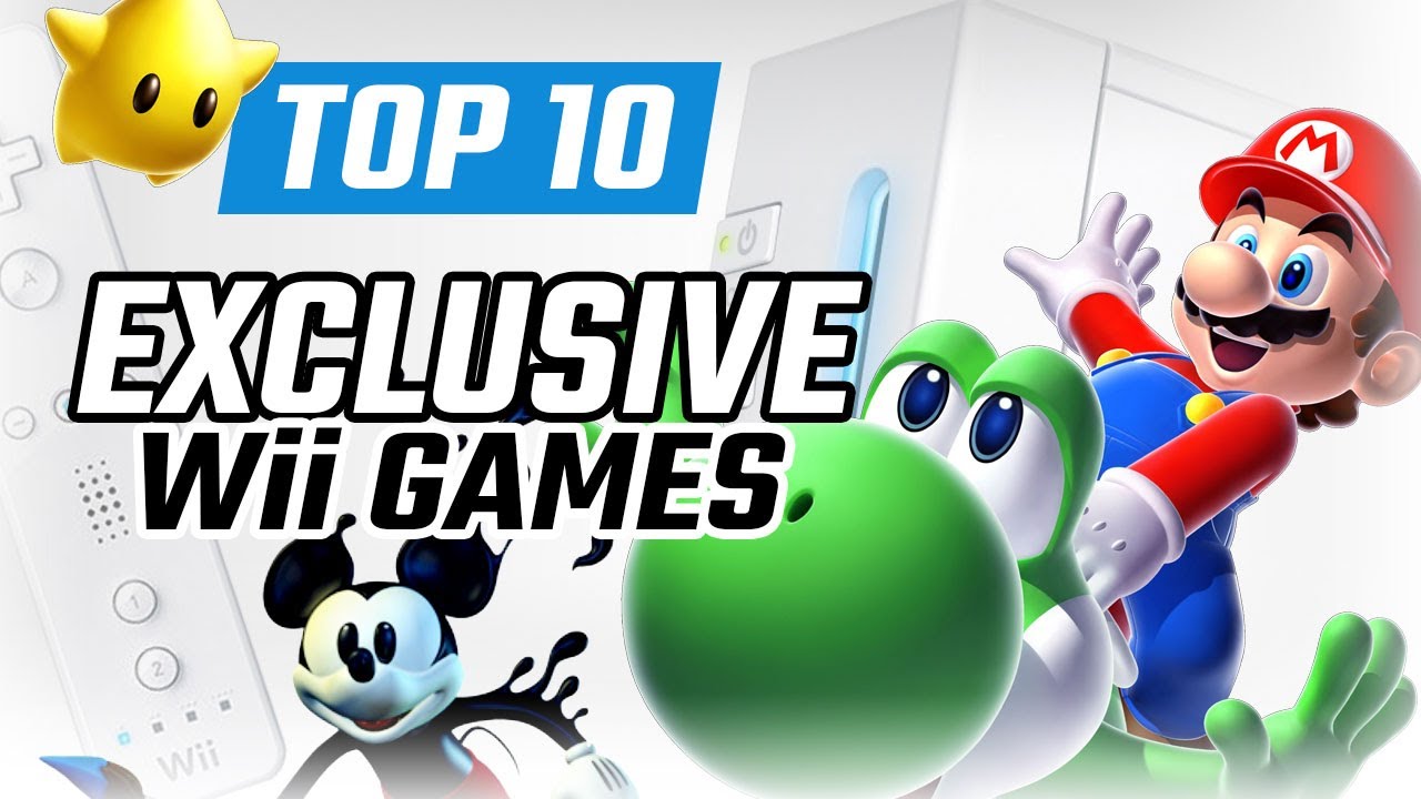 Top 10 Game Nintendo Wii Terbaik & Eksklusif - YouTube