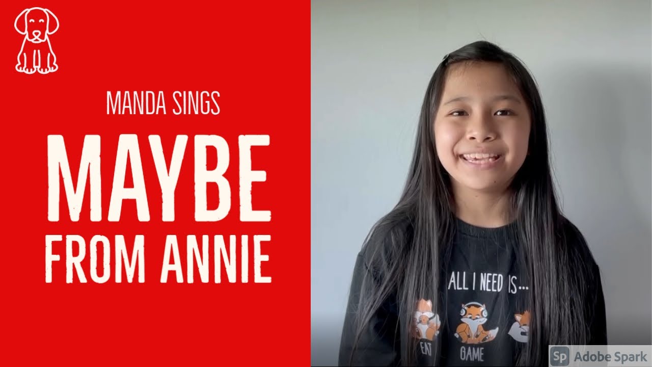 MAYBE from Annie Cover (8 year old) - YouTube