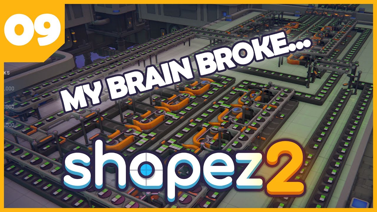 Shapez 2 EP09 - definitely overcomplicated this swapper cutter ...