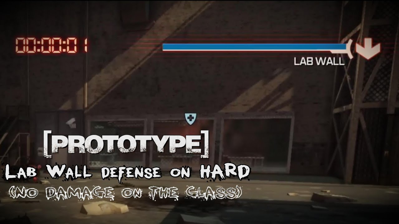 [PROTOTYPE] Lab Wall Defense on HARD (NO Damage on the Glass) - YouTube