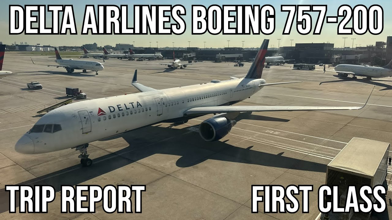 [TRIP REPORT] Delta Airlines Boeing 757-200 (FIRST CLASS) Atlanta (ATL ...