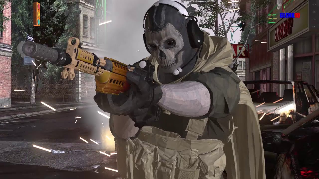 call of duty animation : ghost 1v1 duel - YouTube