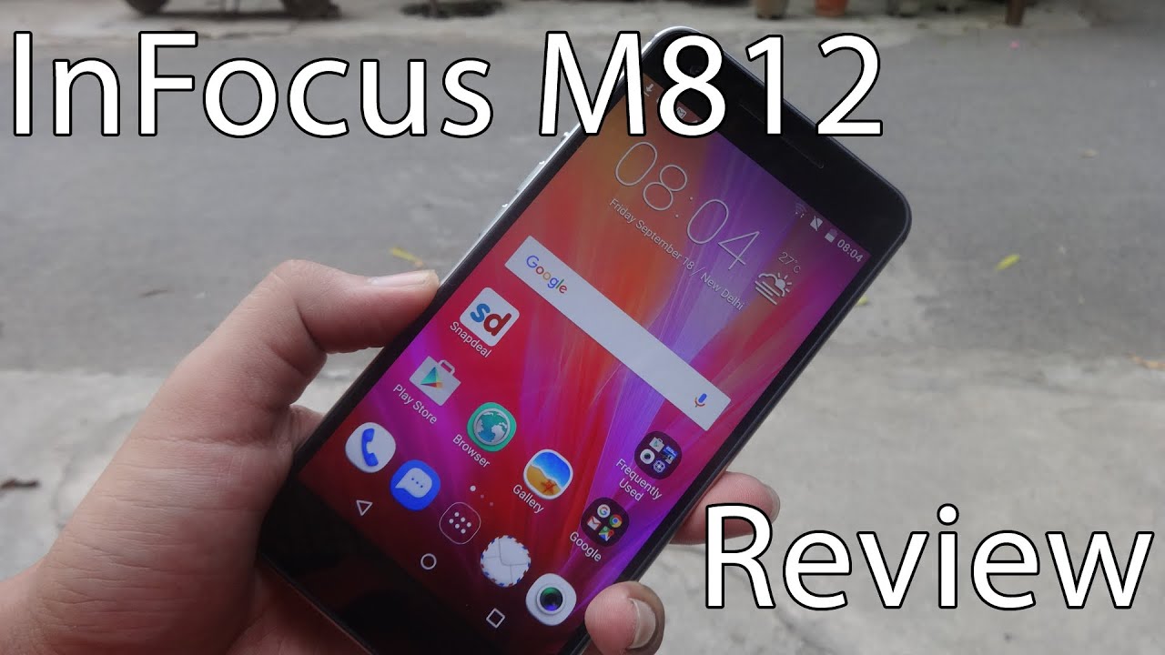 Infocus M812 Hands On,Unboxing, Benchmark, Camera, And UI Test - YouTube