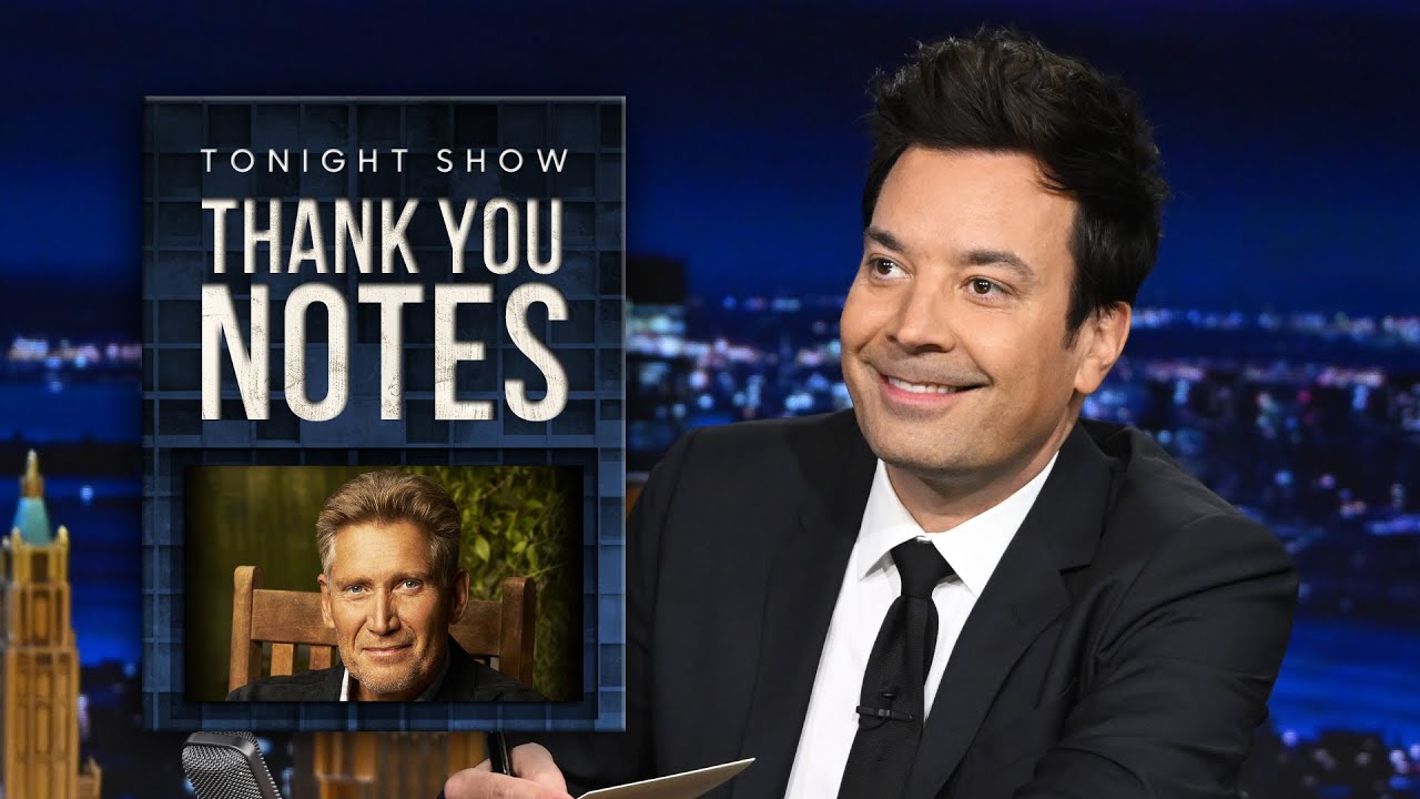 Thank You Notes: Jack-O'-Lanterns, The Golden Bachelor | The Tonight ...