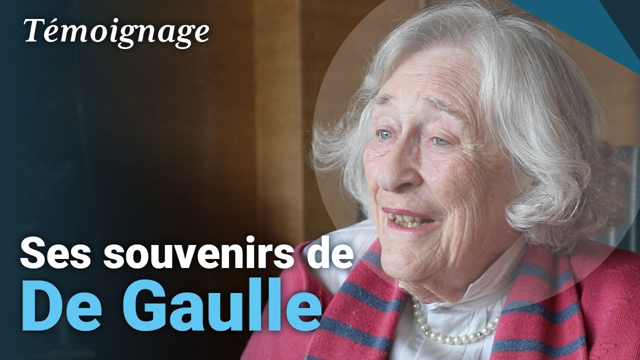 Colette Bosquillon de Jenlis : De Gaulle, un héros prédestiné - YouTube