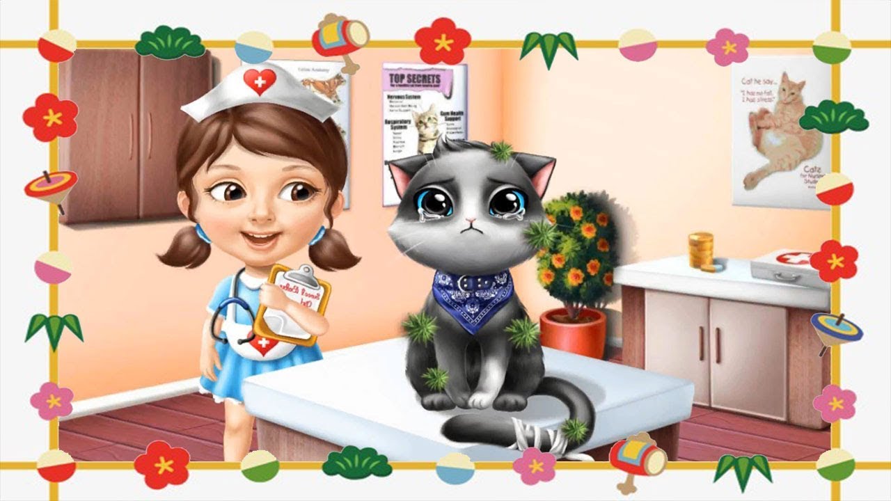 Fun Care Games - Sweet Baby Girl Cat Shelter - Pet Vet Doctor Care ...