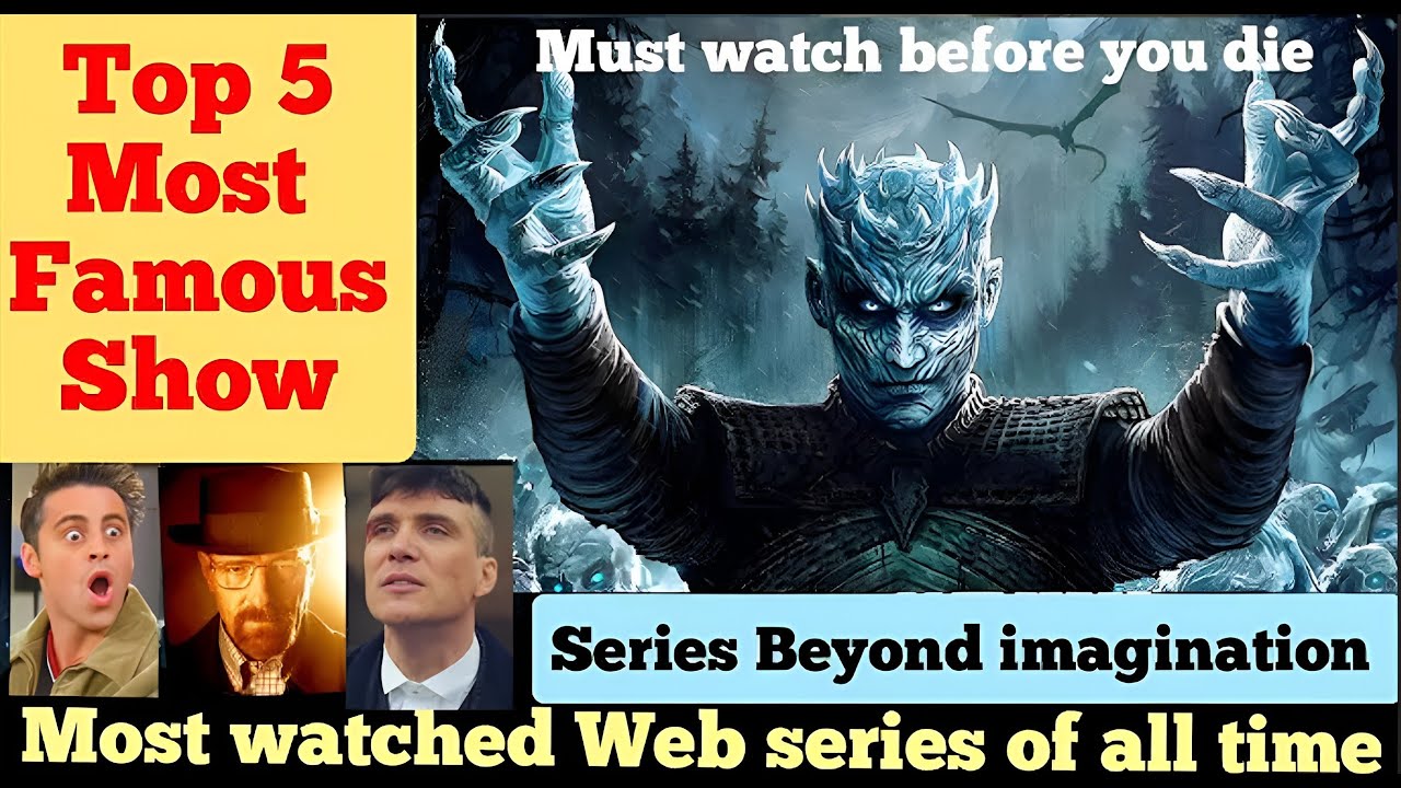 Top 5 World Best Web Series | World Best TV shows | Must Watch Netflix ...