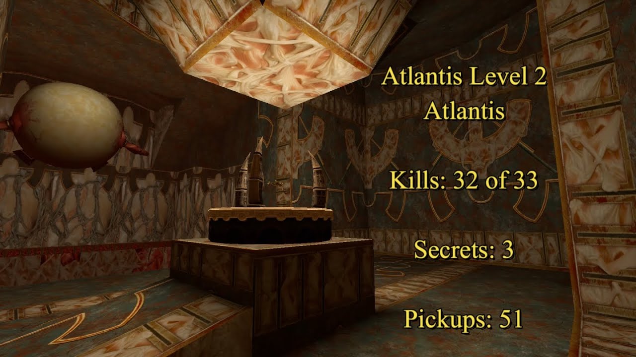 Let's Play Tomb Raider I Remastered - Atlantis Level 2: Atlantis - YouTube