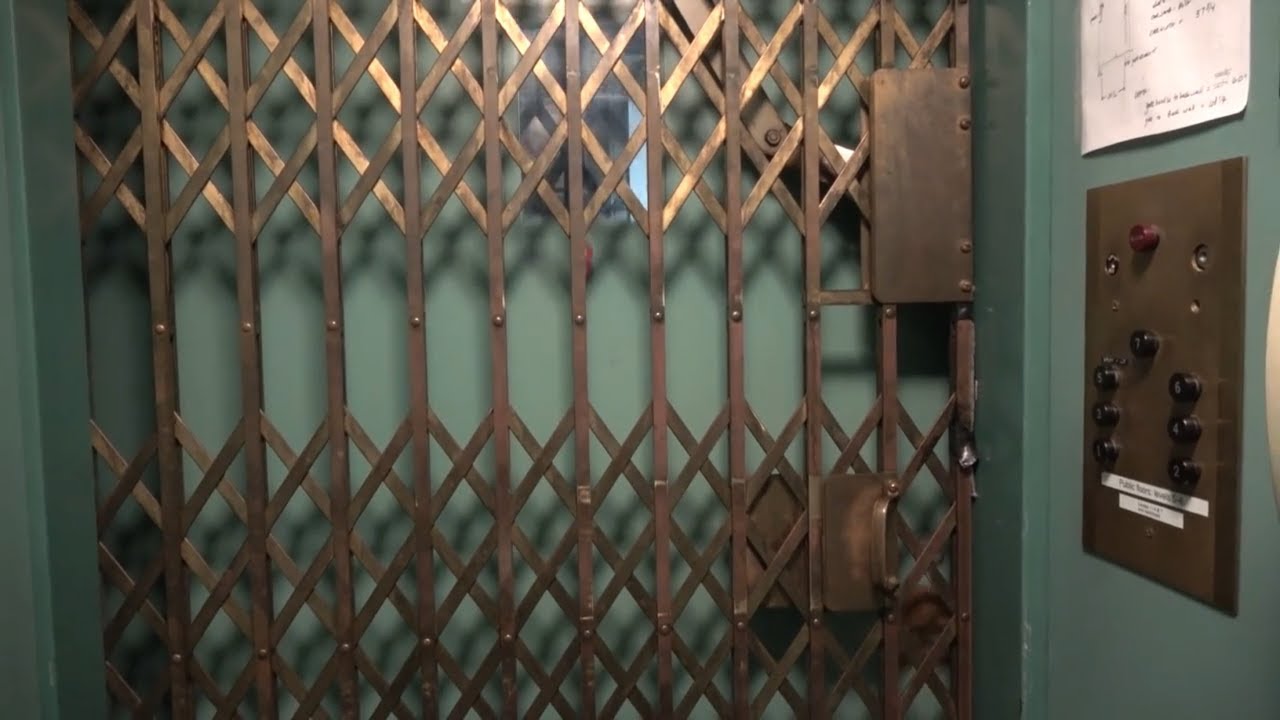 4K Handycam take on the old Historic Otis Traction Elevator at Battle ...