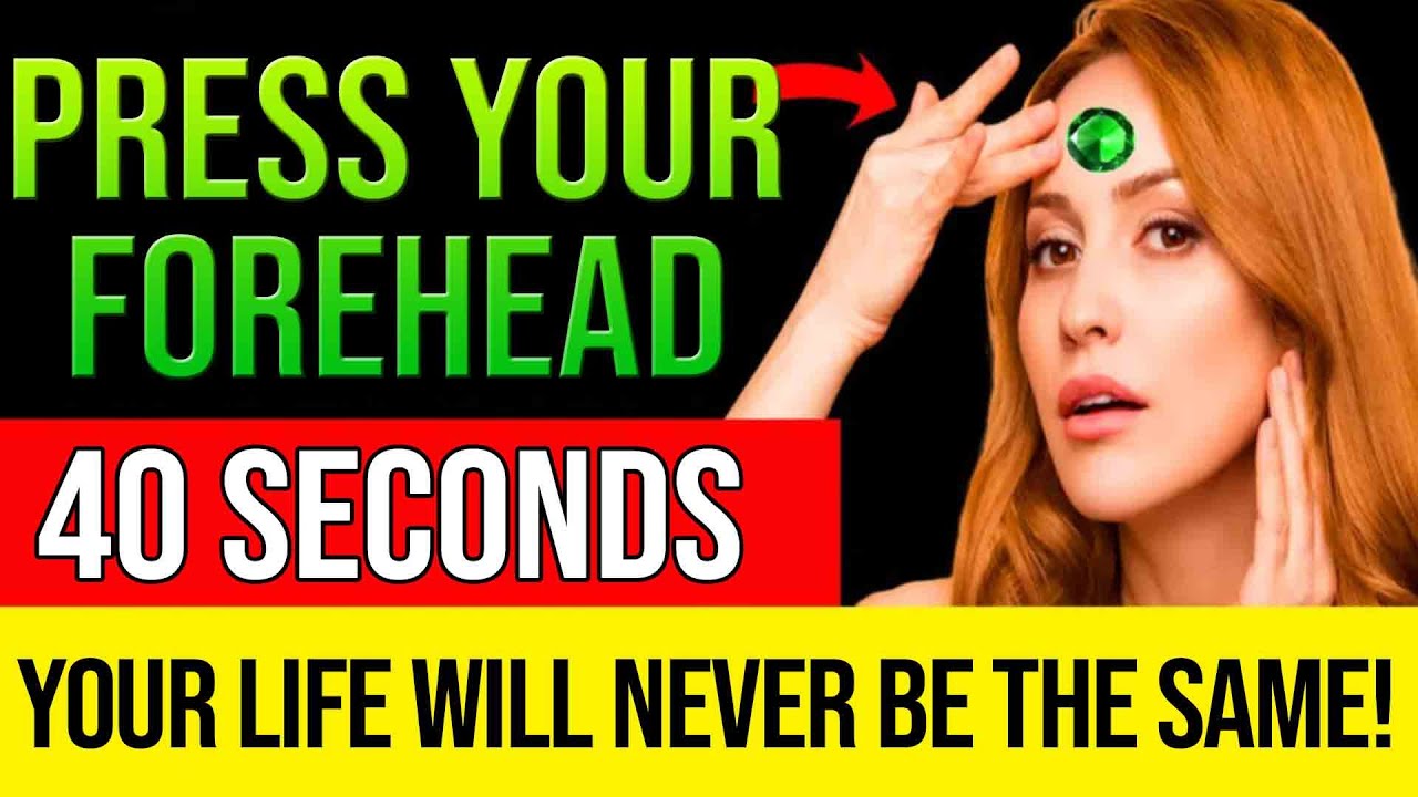 PRESS YOUR FOREHEAD AND FULFILL ANY WISH!!! ACCELERATE THE LAW OF ...
