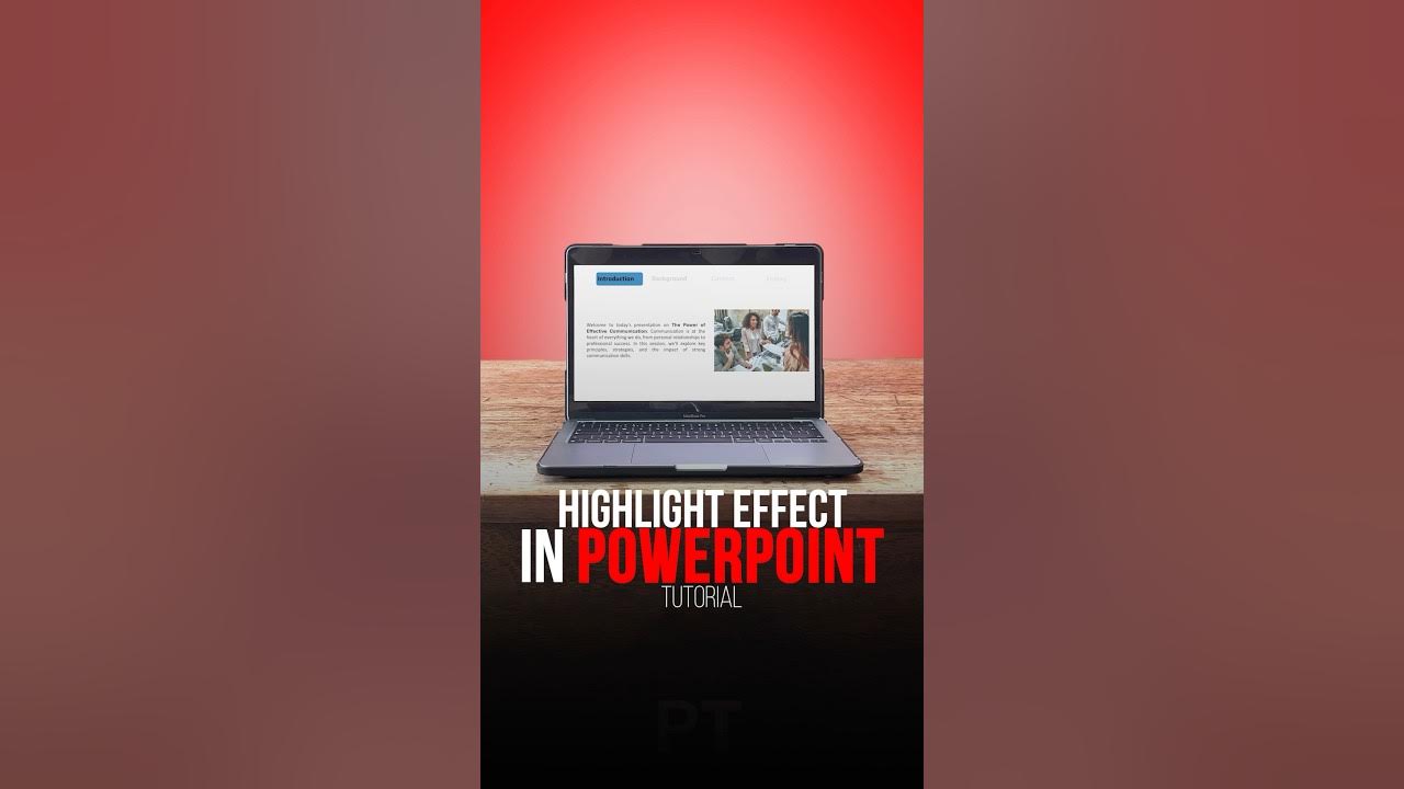 Moving Highlight Effect in PowerPoint Tutorial - YouTube