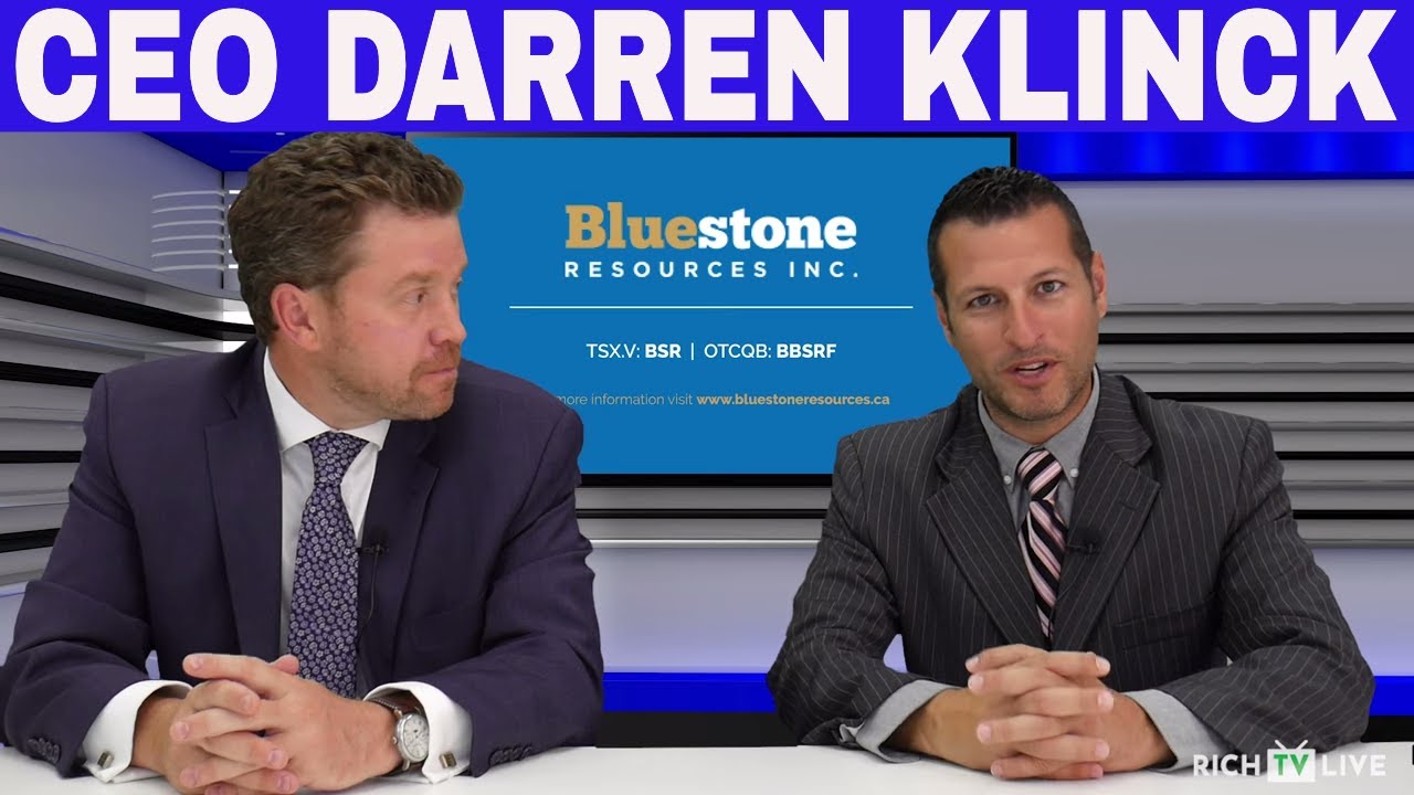 Bluestone Resources President, CEO Darren Klinck | RICH TV LIVE - YouTube