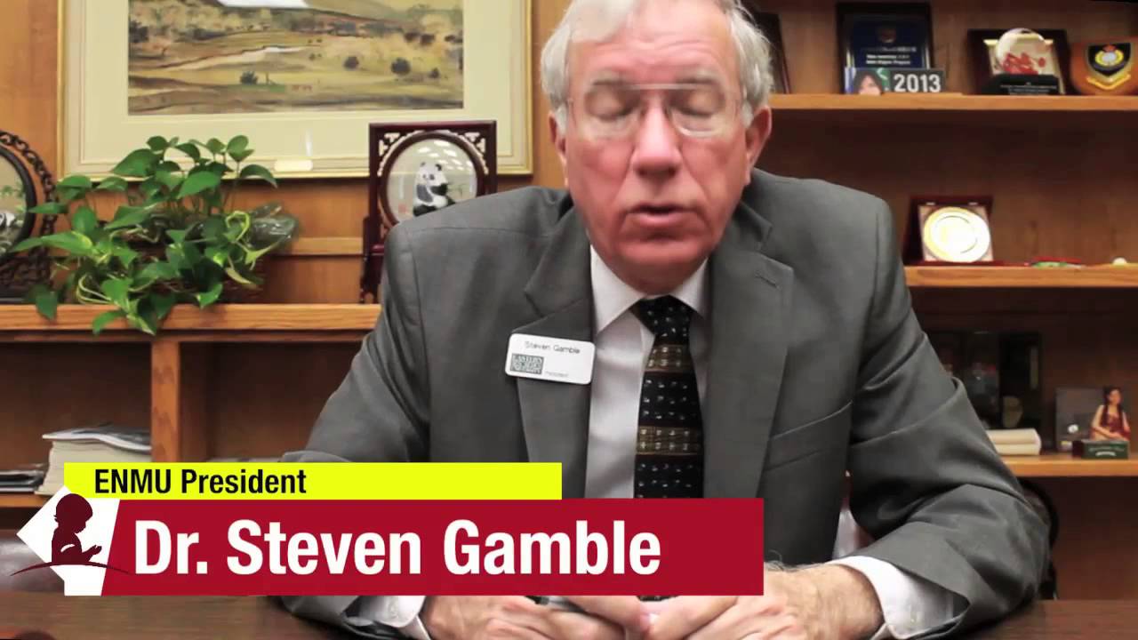 Dr. Gamble wants you to support ENMU Up 'til Dawn! - YouTube