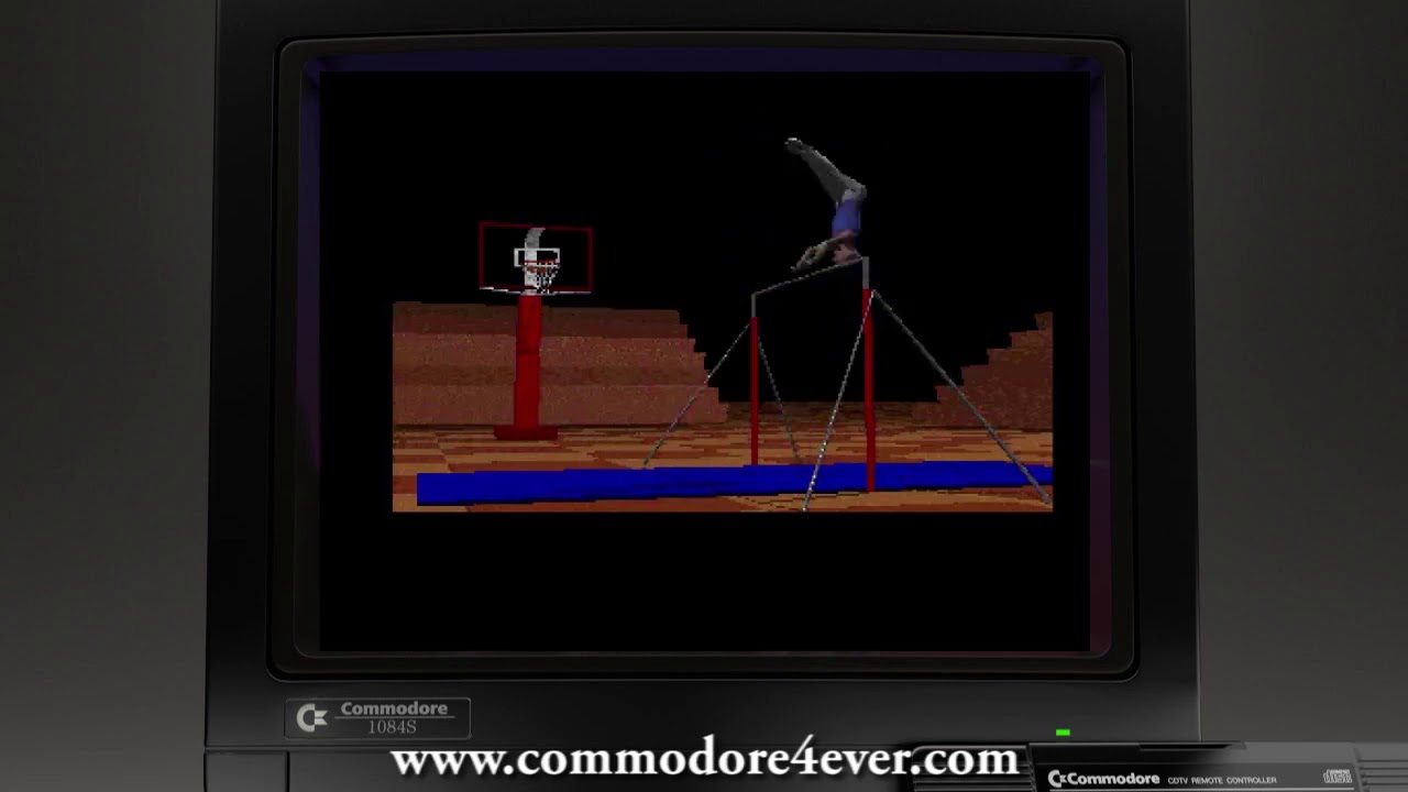 The Gymnast - Commodore Amiga 3D animation - YouTube