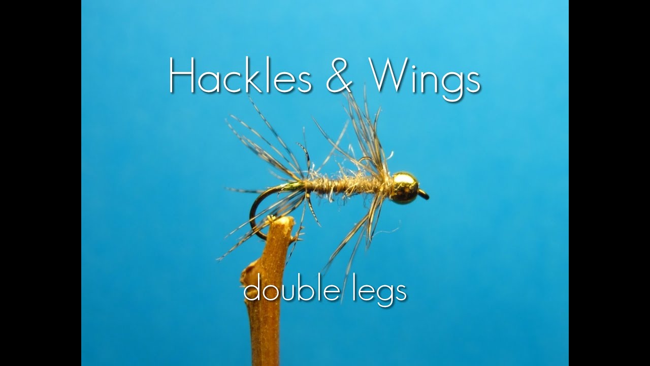 Fly Tying Double Legs Nymph - YouTube
