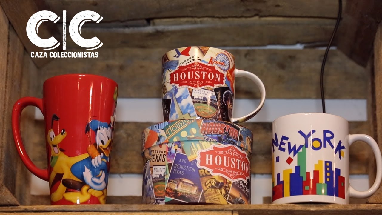 Nos encontramos una colección de tazas de todo el mundo - YouTube