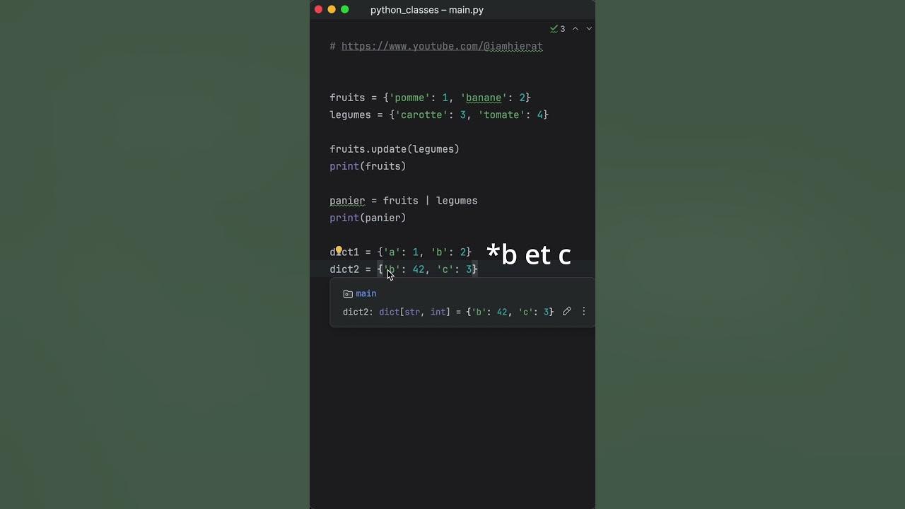 Merge Dictionaries Like a PRO with Python - YouTube