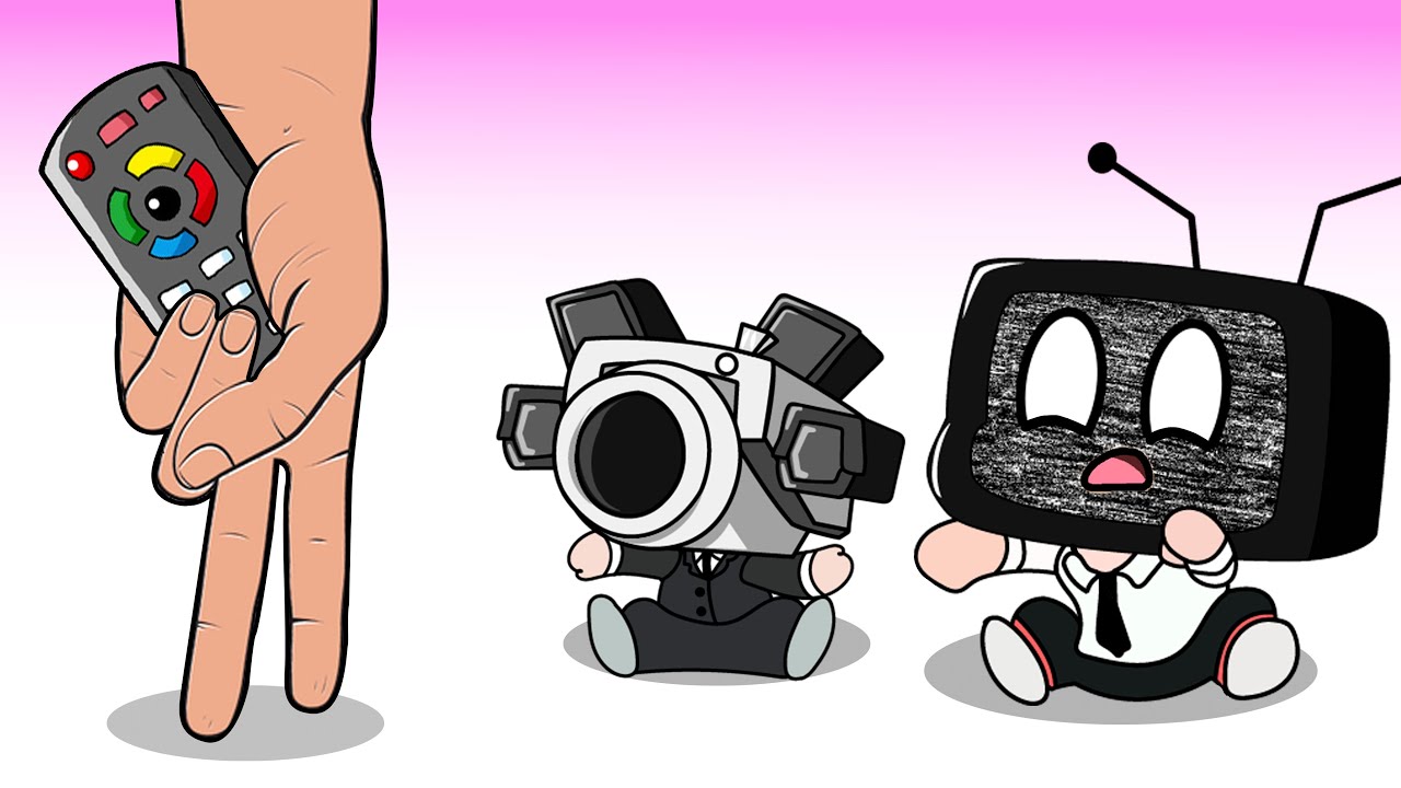 카와이 스키비디 토일렛 애니메이션 Anime Chibi skibidi toilet vs finger animation ...