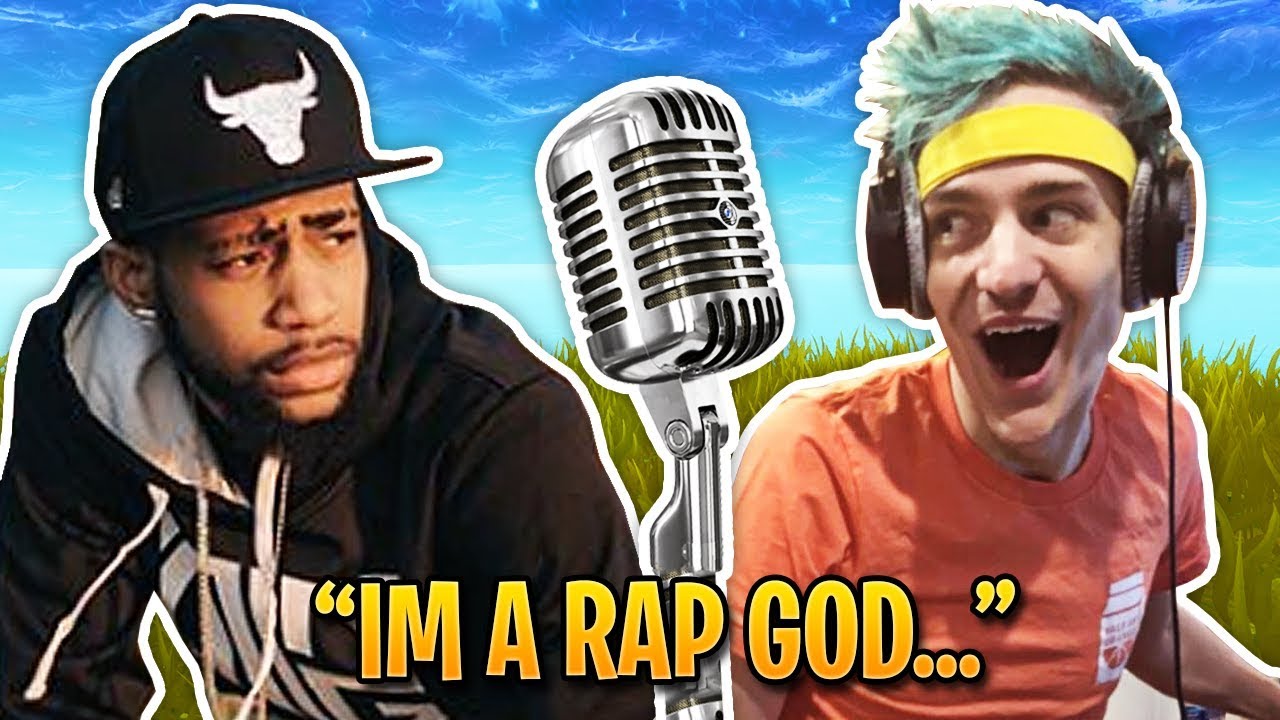 When Fortnite Streamers Become Rap Gods - YouTube