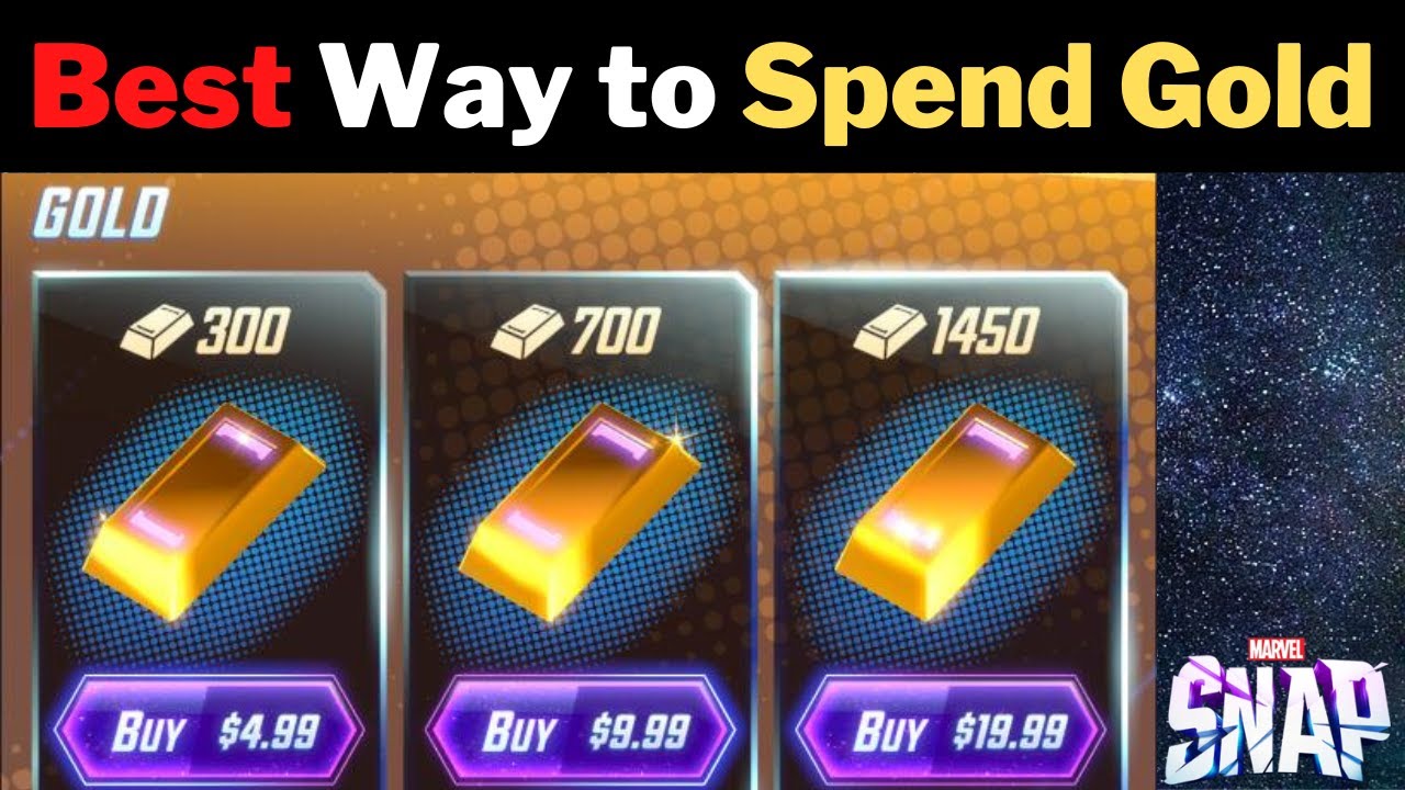 MOST Efficient Way to Spend Gold in Marvel Snap - YouTube