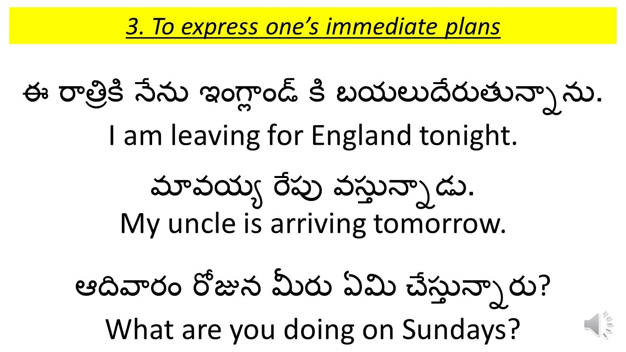 Tenses Present Progress Tense Spoken English Through Telugu tenses-present-progress-tense-spoken-english-through-telugu