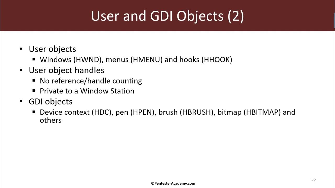 19 Module 3 User GDI Objects - YouTube