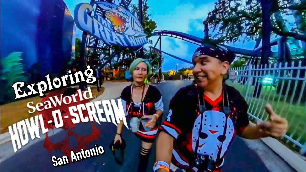 Howl-O-Scream Media Day @ SeaWorld San Antonio - YouTube