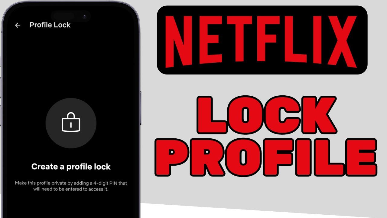 How To Lock Your Netflix Profile For Added Privacy And Security! - YouTube