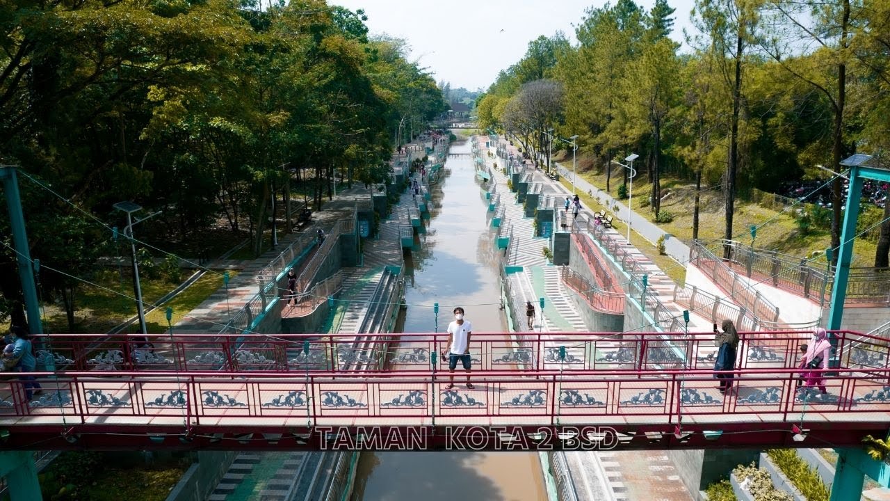 Hutan Kota | Wisata Taman Kota 2 BSD | Cinematic Drone View - YouTube