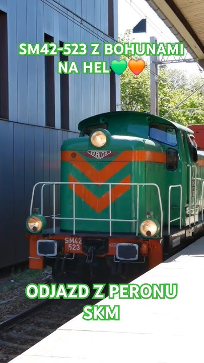 STONKA SM42-523💚🤎 Z BOHUNAMI NA HEL #pkp #sm42 #polregio #mikol - YouTube