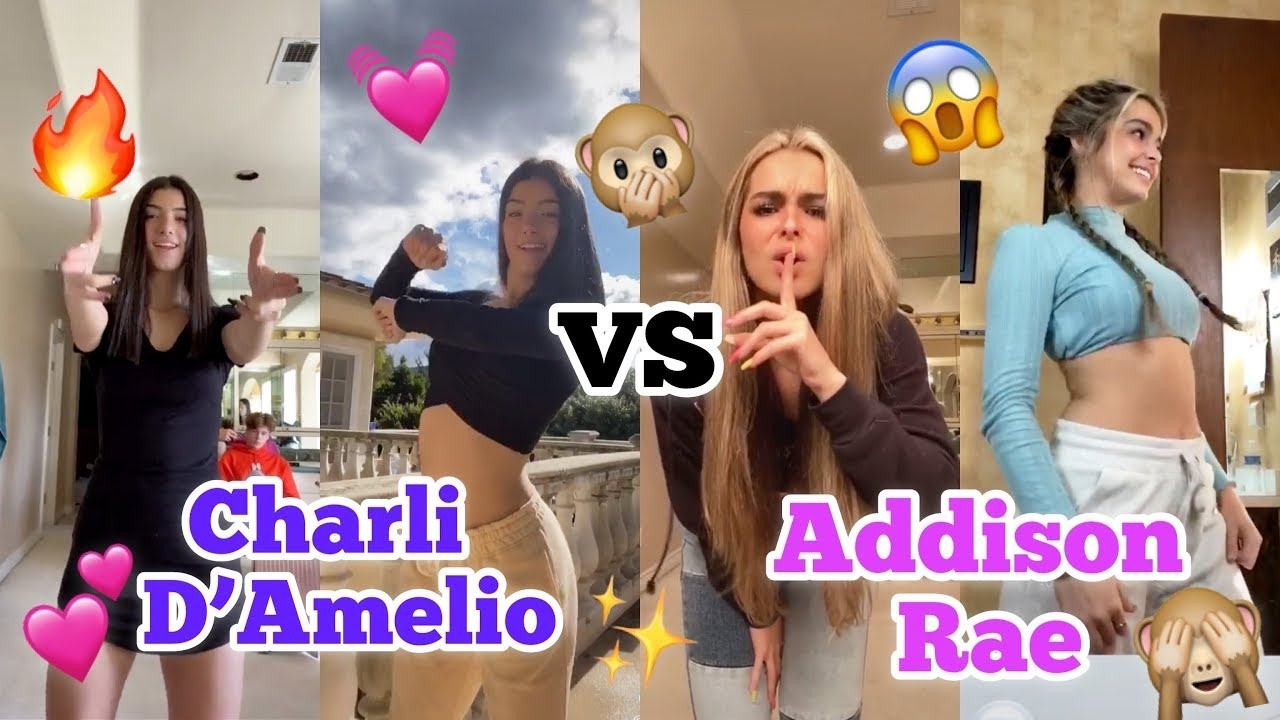 Charli vs Addison TikTok Stars Live - YouTube