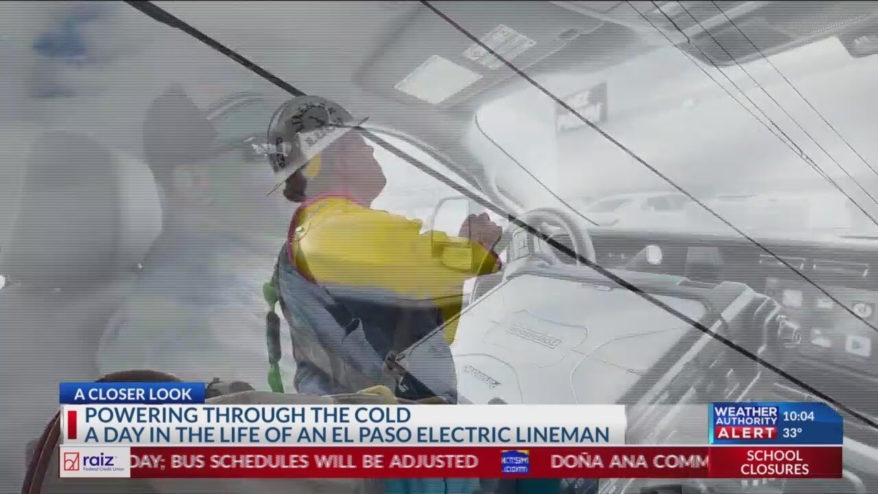 Powering through the cold: A day in the life of an El Paso Electric ...