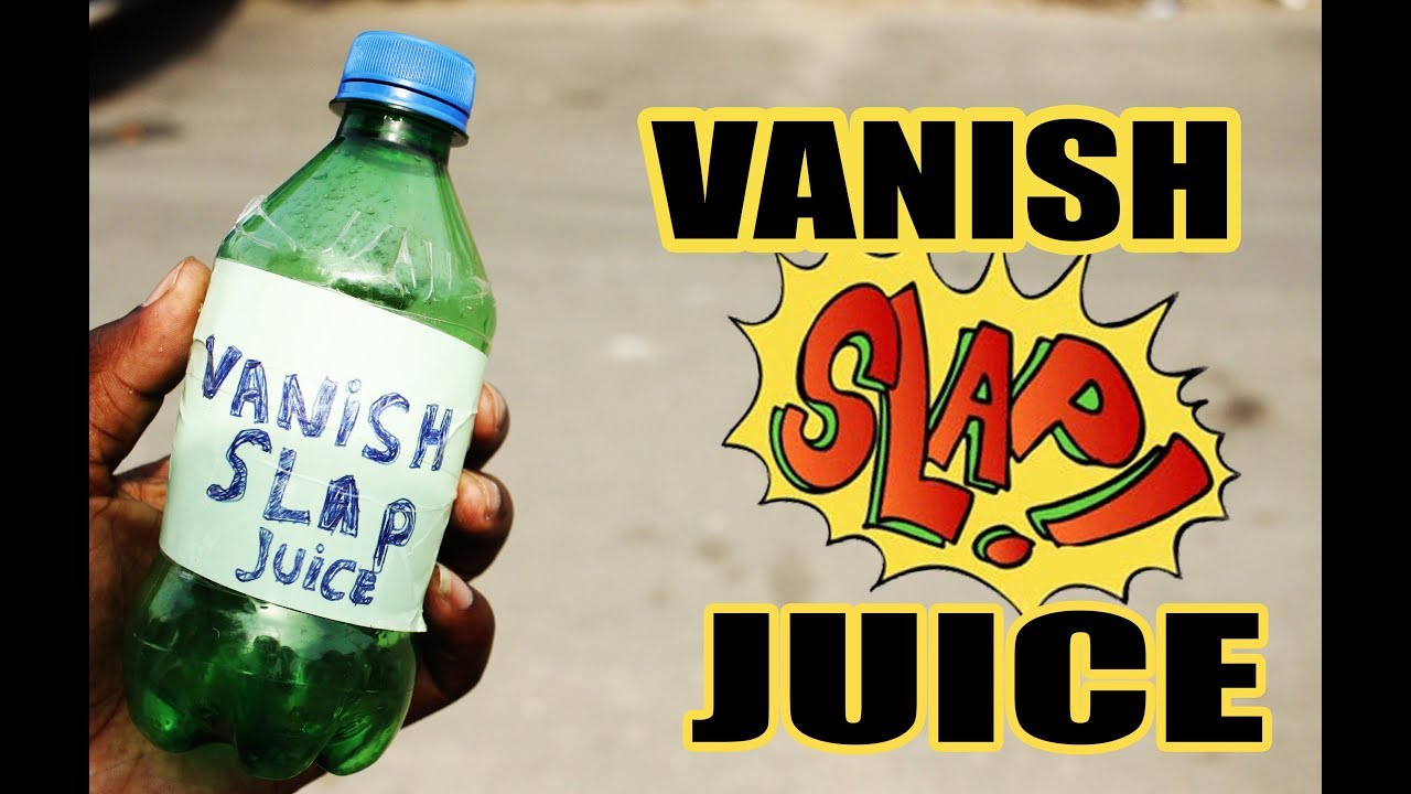 Vanish Slap Juice @JnelComedy - YouTube
