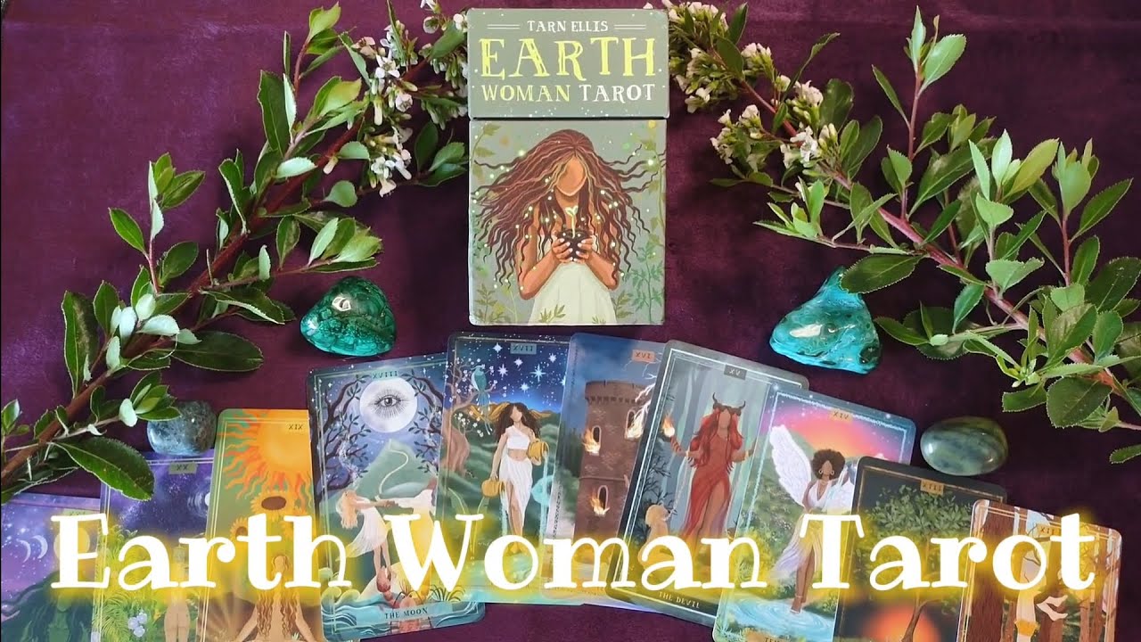 NEW RELEASE Earth Woman Tarot Deck🌎🌼🧘‍♀️ | Unboxing and Flip Through ...