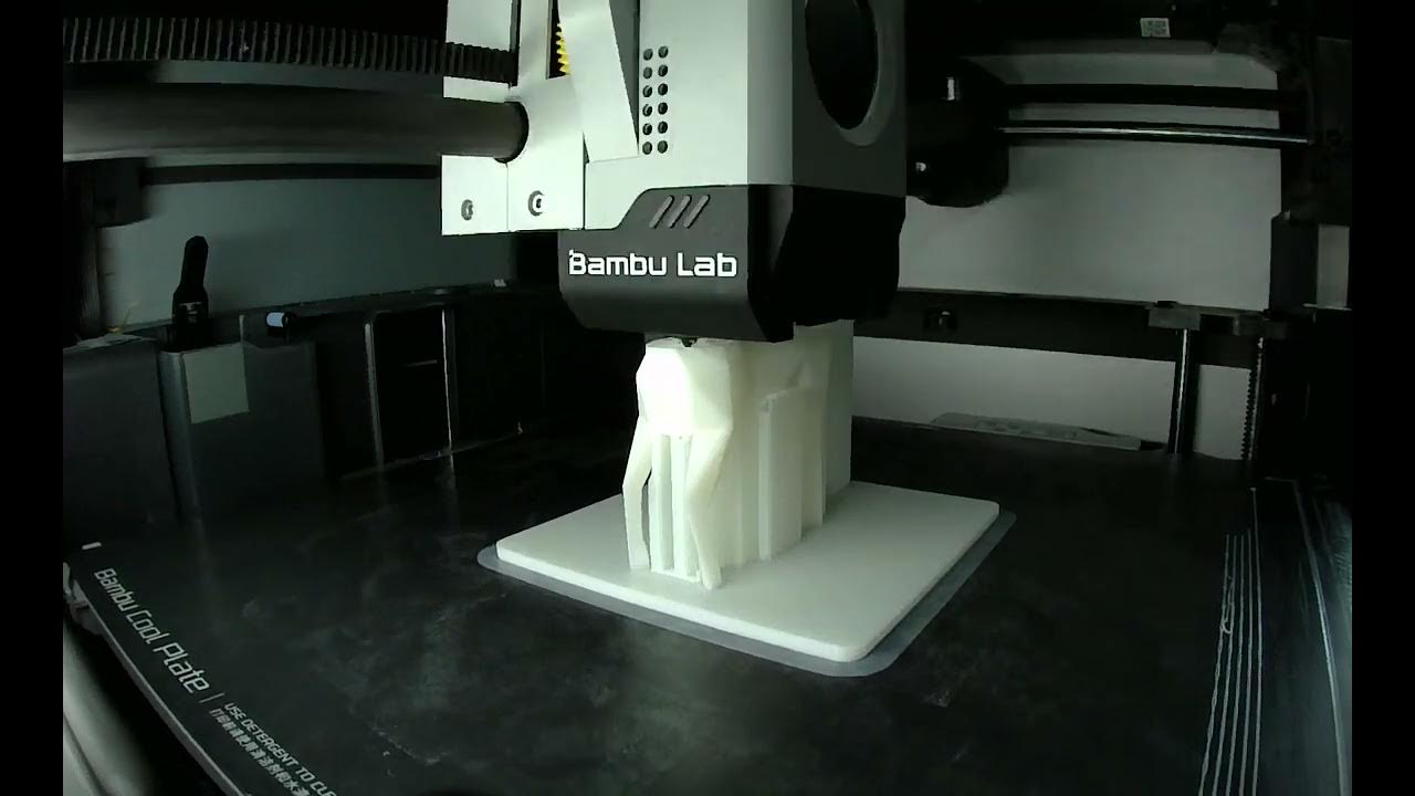 Bambu Lab X1 Carbon 3D printer Timelapse 20230519 #2 - YouTube