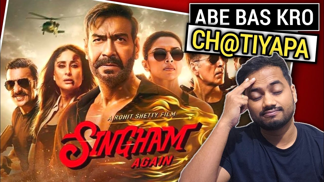 Ultimate Brain Rot : Singham Again Movie Review 😰 - YouTube
