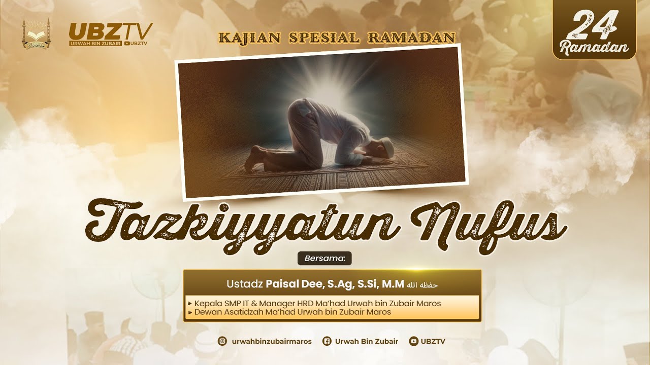 Kajian Spesial Ramadhan 1446H - Aku Belum Bahagia (Ustadz Muhammad ...