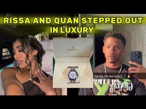 RISSA AND QUAN LUXURIOUS DINNER DATE#teamrissandquan#rissaandquan# ...