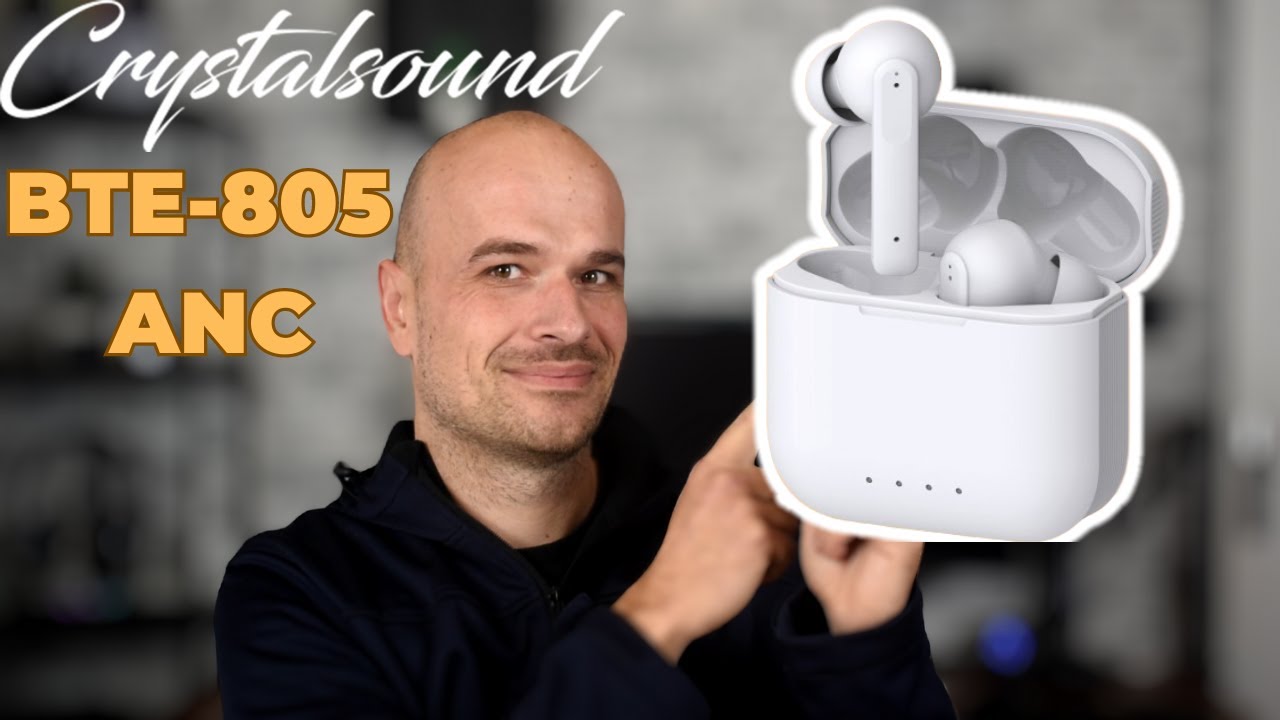 Rapport Qualité/Prix au TOP pour ces ECOUTEURS avec ANC (CRYSTALSOUND BTE-805 ANC) - YouTube