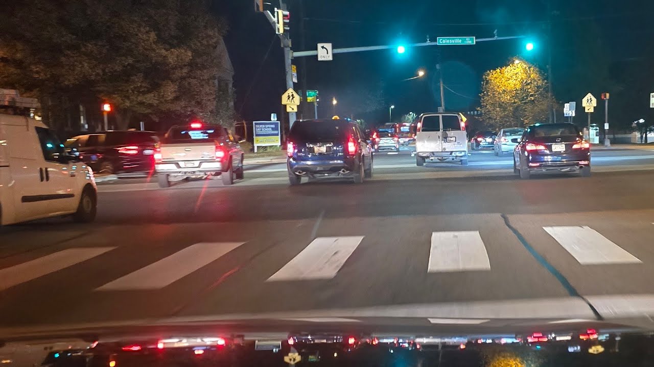 driving at night - YouTube