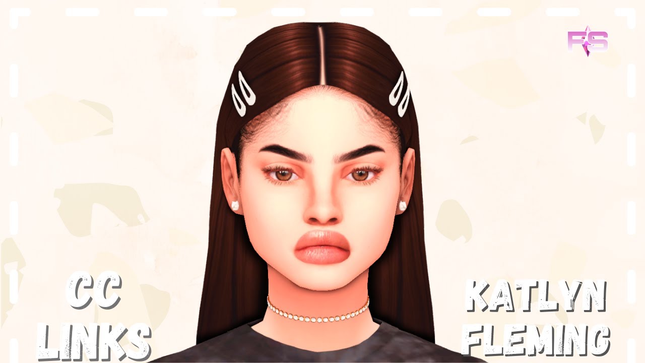 🌸 Katlyn Fleming - CC & SIM DOWNLOAD | Sims 4 CAS - YouTube