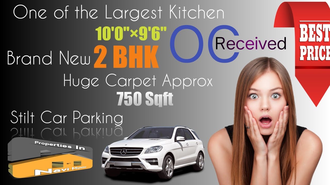 #ulwe Huge CA 750Sqft Supersized Kitchenette Area/Brand New 2BHK Flat ...