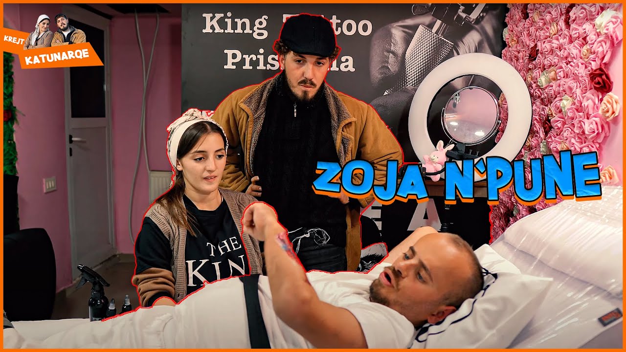 Lili & Zoja - Zoja ne punë (King Tatto Prishtina) - YouTube